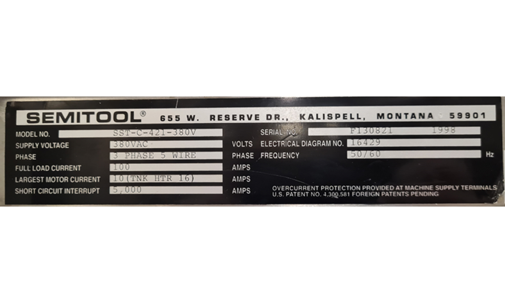 PTW ASIA | Semitool SST